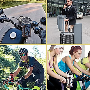 Cup Holder, 2PCs Bike Water Bottle Holder, Elooba Upgraded 360° Adjustable Stroller Cup Holder for Bike, Baby, Luggage, Walker, Multiple Use