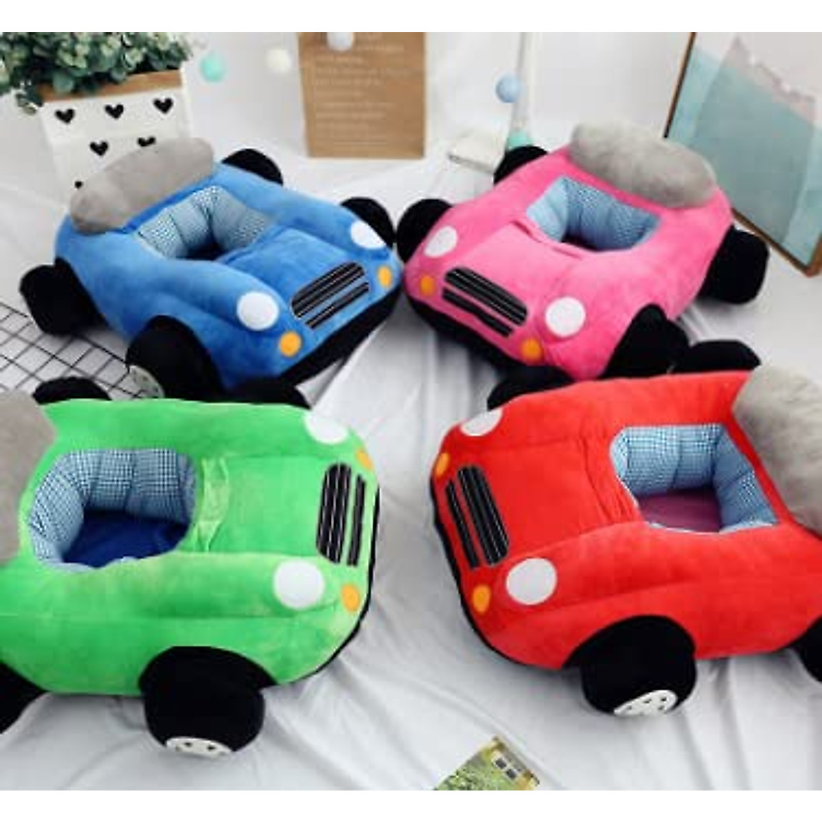 Plush Sofa Car (Blue)