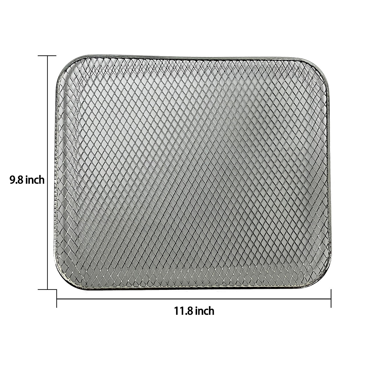 Air Fryer Oven Rack only for Gluck 20 QT, Set of 2, 11.8 * 9.8 inch