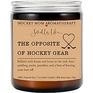 Hockey Mom - Hockey Mom Candle - Hockey Mom Gift - Hockey Team Mom Gift - Birthday Gift for Mom - Mother's Day Gift - Unique Gift for Mom - Hockey Gift Manager