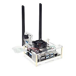 Makeronics 8265AC/8265NGW Wireless NIC Module M.2 NGFF for Jetson Nano Support 2.4GHz / 5GHz 300Mbps / 867Mbps Dual Band WiFi and Bluetooth 4.2 | Assembly Instruction Included