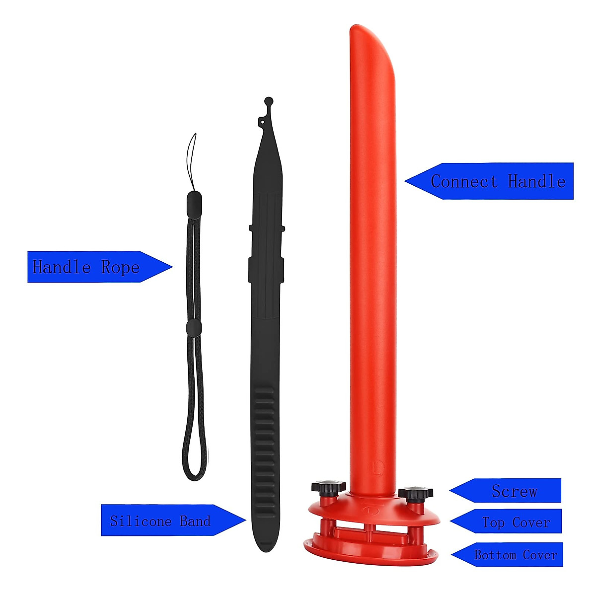 XIAOGE VR Game Accessories for Beat Saber,Golf Club, First Person Tennis Extension Grips Compatible with Oculus Quest 2/Meta Quest 2