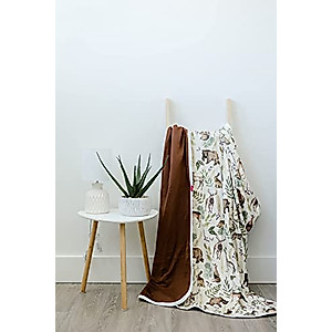 Pobi Baby Premium Baby Blanket, Soft Stretchy Quilt for Babies, Toddlers, Kids (Wildlife Animal)