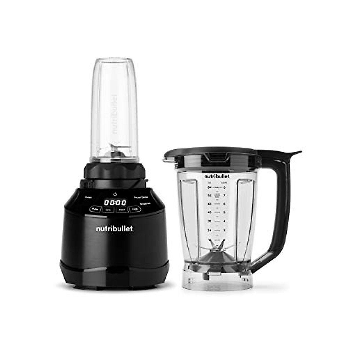 NutriBullet NBF50520 Touch Combo Blender, 64 oz, Black