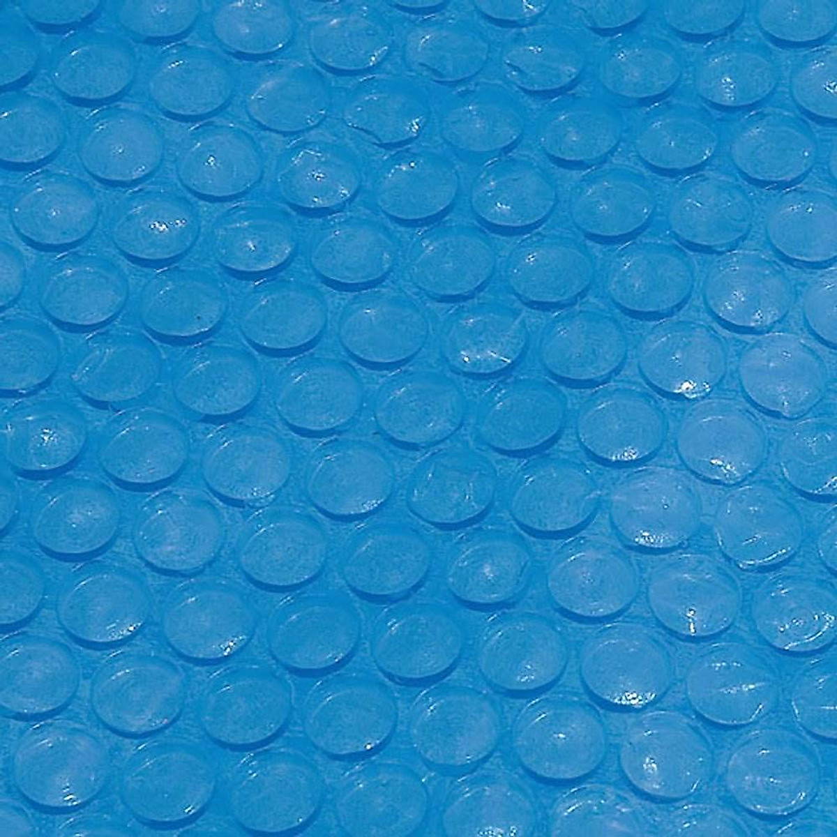 Intex Rectangular Solar Frame Set Swimming Pool Cover with Heat Retention, Easy Installation, and Own Carry Bag for Pools, Blue