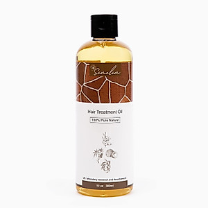 SIMELIM Hair Treatment Oil, Hair Oil for Black Women, Coily Hair Oil, blend of Coconut, Olive, Shea nut and Castor oils, Hair Oil for dry damaged hair and growth.