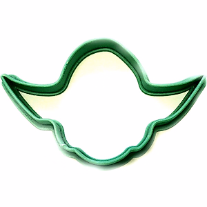*Smallwoods TS* YO-DA OUTLINE HEAD FACE JEDI MASTER STAR WAR MOVIE CHARACTER LIGHTSABER SPECIAL OCCASION COOKIE CUTTER BAKING TOOL USA MADE