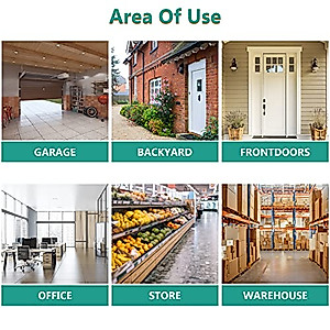 WALI Bullet Dummy Fake Surveillance Security CCTV Dome Camera Indoor Outdoor with one LED Light Warning Security Alert Sticker Decals (TC-S4), 4 Packs, Silver