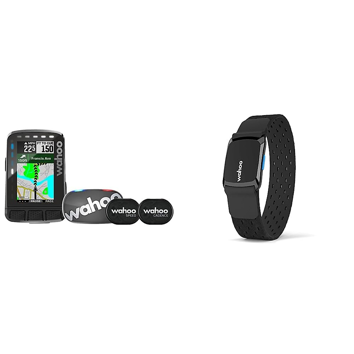 Wahoo ELEMNT ROAM V2 GPS Bike Computer + Heart Rate Monitor Bundle