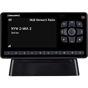 SiriusXM Onyx EZR Satellite Radio with Home Kit, Enjoy SiriusXM on your Home Stereo or Powered Speakers for as Low as $5/month + $60 Service Card with Activation