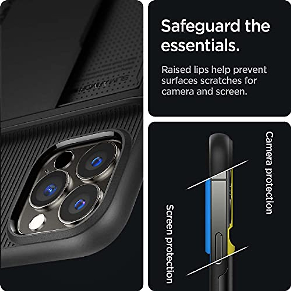 Spigen Slim Armor CS Designed for iPhone 13 Pro Max Case (2021) - Black