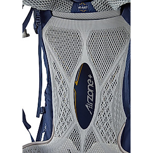Lowe Alpine AirZone Trek Backpack for Day or Short Hikes, AirZone Trek 35:45 Liter, Navy