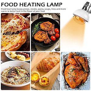 DUEBEL Food Heat Lamp, Perfect Buffet and Catering Solution for Keeping Food Warm, Ideal for Parties, Holidays, and Concession Stands