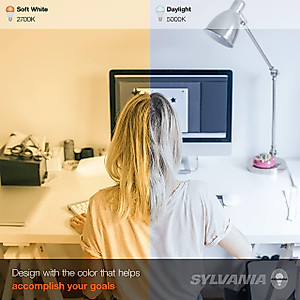 LEDVANCE (case of 8 Bulbs) Sylvania LED Vintage Filament ST19 Light Bulb, 60 watt Equivalent Using only 7 watts, Medium Base, 590 Lumens, Dimmable, 2175K, Amber Glow (40329)