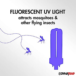 DynaTrap 43050 26-Watt Outdoor Models DT1750 and DT1775 Mosquito and Flying Insect Trap Replacement UV Bulb