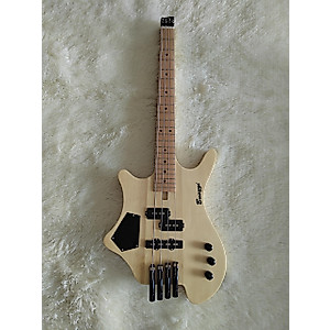 4 String Bass/ 6 String Lead Headless Fretless Bass Busuyi Guitar Right