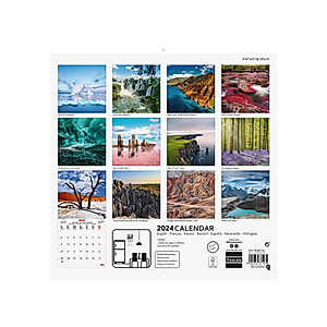 Finocam – Nature International Wall Photo Calendar 2024 January 2024 – December 2024 (12 months)