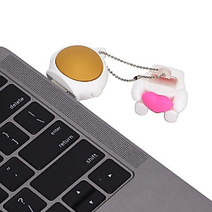 Kafuty-1 USB2.0 Flash Drive,16GB-128GB Memory Stick Storage Thumb Pen Drive,Astronaut Shaped Cute Cartoon USB Flash Drive,Portable U Disk for Tablet PC(128GB)
