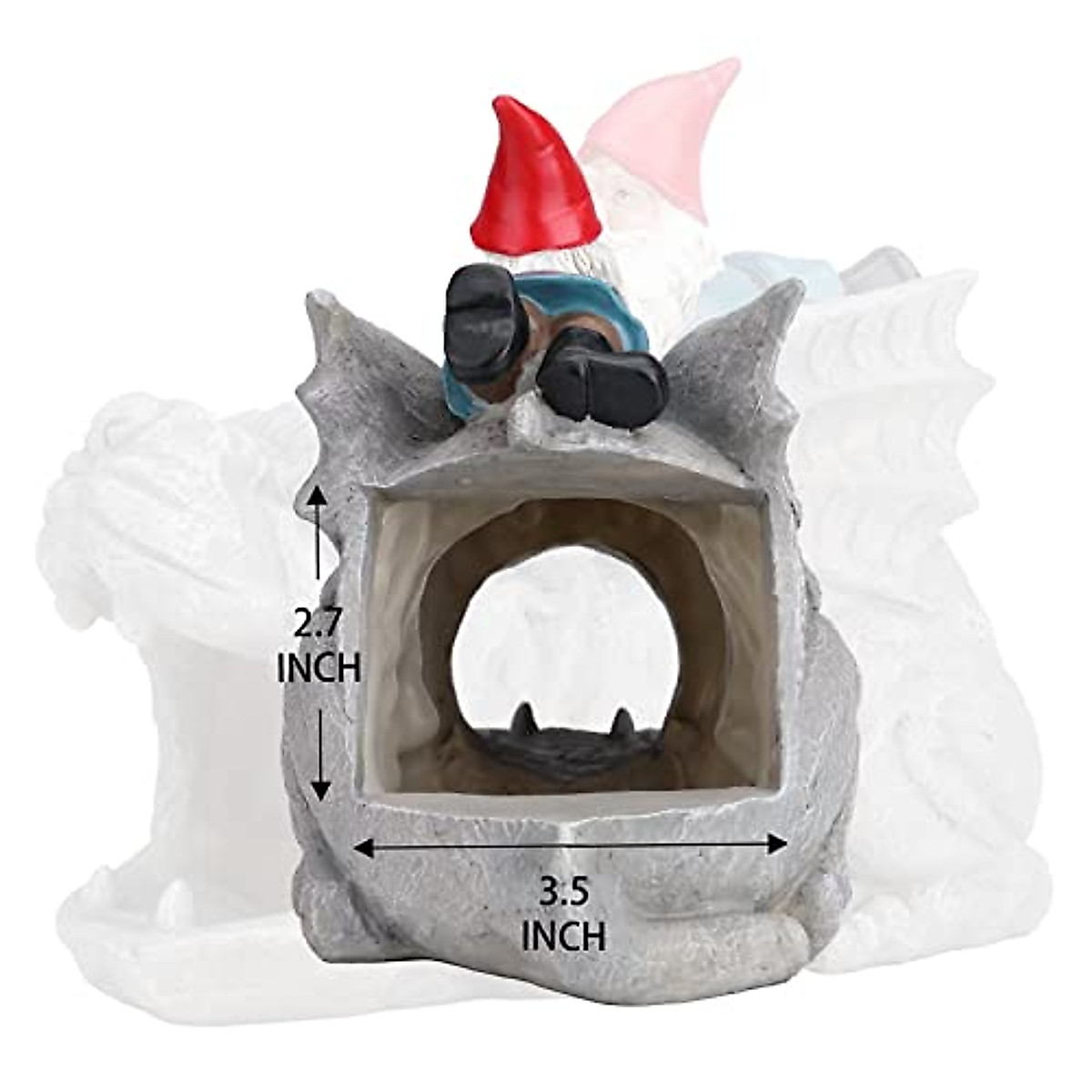 WONDER GARDEN Gnome Downspout - Stylish Outdoor Decor