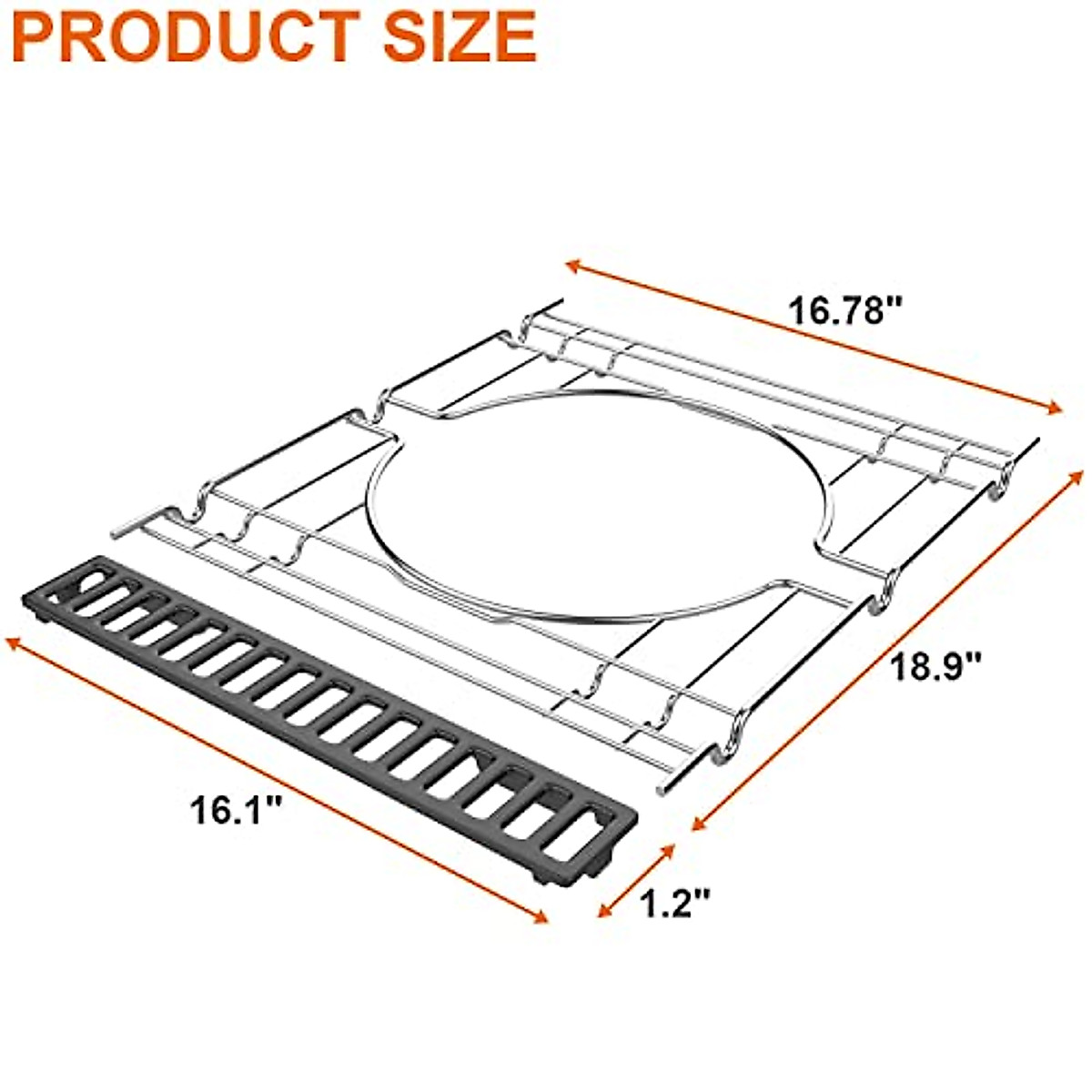7677 Frame Kit for Weber Crafted Genesis Grills, Replacement for Weber Genesis II 300/400 Series Genesis 2022 SX-325S S-325S E-325S EX-325S Grill, Perfect for Weber Genesis & Spirit 2016 and Newer