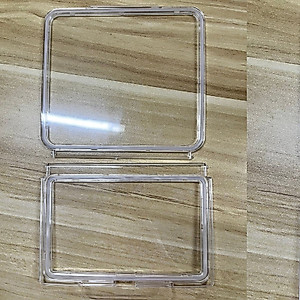 Saim Transparent Dog Food Storage Container Lid - Front Lid & Snack Warehouse Lid for 2020 Airtight Food Storage Container