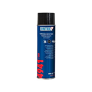 DINITROL 4941 Under Body Coating Rust Proofing Corrosion Black (500ml Spray Can)