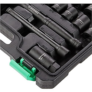 Denali 46-Piece 3/8-Inch Drive 6 & 12 Point Shallow/Deep Socket Set and 72 Teeth Reversible Ratchet, SAE/Metric Size With Carrying Case, 13.1 in x 9.7 in x 3 in