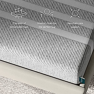 Leesa Original Foam 10" Mattress, Queen Size, Cooling Foam and Memory Foam / CertiPUR-US Certified / 100-Night Trial
