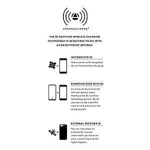 Adesso 5131-21 Emerson Desk Lamp Wireless Charging, 7W LED, 5W QI, USB Port, Indoor Lighting Lamps