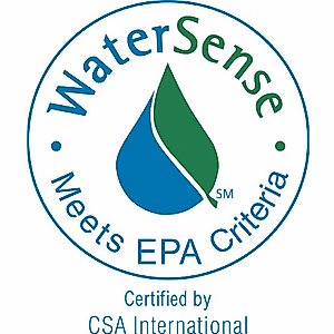 PF WaterWorks SmartFLOW Water Sense Listed Water Saving Efficient Three Spray Pattern Massaging Showerhead - 1.5 GPM; PF0555