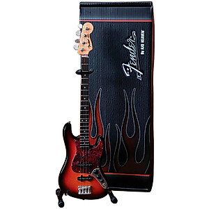 Axe Heaven FJ-002 Fender Jazz 3-Color Sunburst Miniature Bass Replica