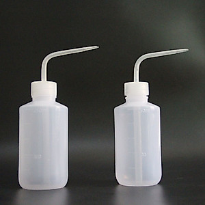 new star tattoo Wash Bottle,Squeeze Bottle,LDPE,250ml/8OZ 2pcs Plastic Green Soap Cleaning Washing Bottle