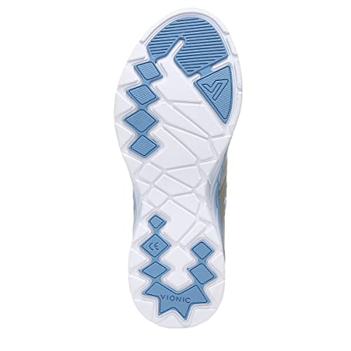 Vionic Women's Brisk Miles Leisure Sneaker, Light Grey, 12 M US