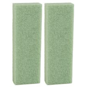 Green Styrofoam Block 2 x 6 x 12 in. (Set of 2) for Monument Gravestone Saddle Cemetery Headstone Saddle 2x6x12styroblock 2x6x12 Dry Styrofoam Block