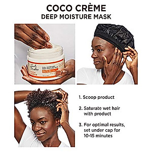 Carol's Daughter Coco Creme Hair Mask for Very Dry Hair with Coconut Oil and Mango Butter, 12 oz