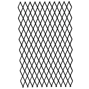 DOEWORKS Fireplace Grate Ember Retainer 16 x 10 inch