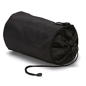 VEAMOR Clothespin Bag Hanging Clothesline Peg Organizer Storage Bags,Dust-proof (black)