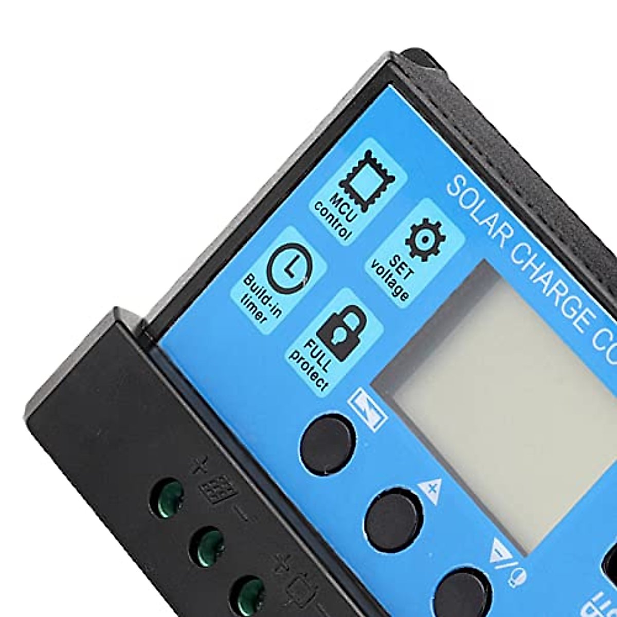 Solar Charge Controller, 60A/50A/40A/30A/20A/10A 24V Auto Solar MPPT Charge Controller 12V Panel PWM Controllers for Solar Panels (60A)