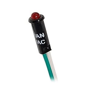 Blue Sea Systems 8066 120V AC LED, Red