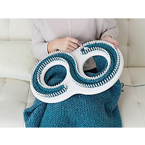 Authentic Knitting Board KB8000 Afghan knitting loom