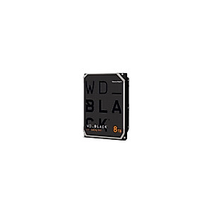 Western Digital_BLACK 8TB Gaming Internal Hard Drive HDD - 7200 RPM, SATA 6 Gb/s, 128 MB Cache, 3.5" - Western Digital8002FZWX