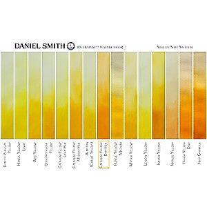 Daniel Smith Extra Fine Watercolor Paint, 15ml Tube, Cadmium Yellow Deep Hue, 284600221, 0.5 Fl Oz (Pack of 1)