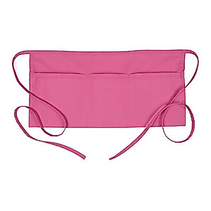FAME® 3 Pocket Waist Apron - F9 - Raspberry Hot Pink 82806 (WFA83501RA)