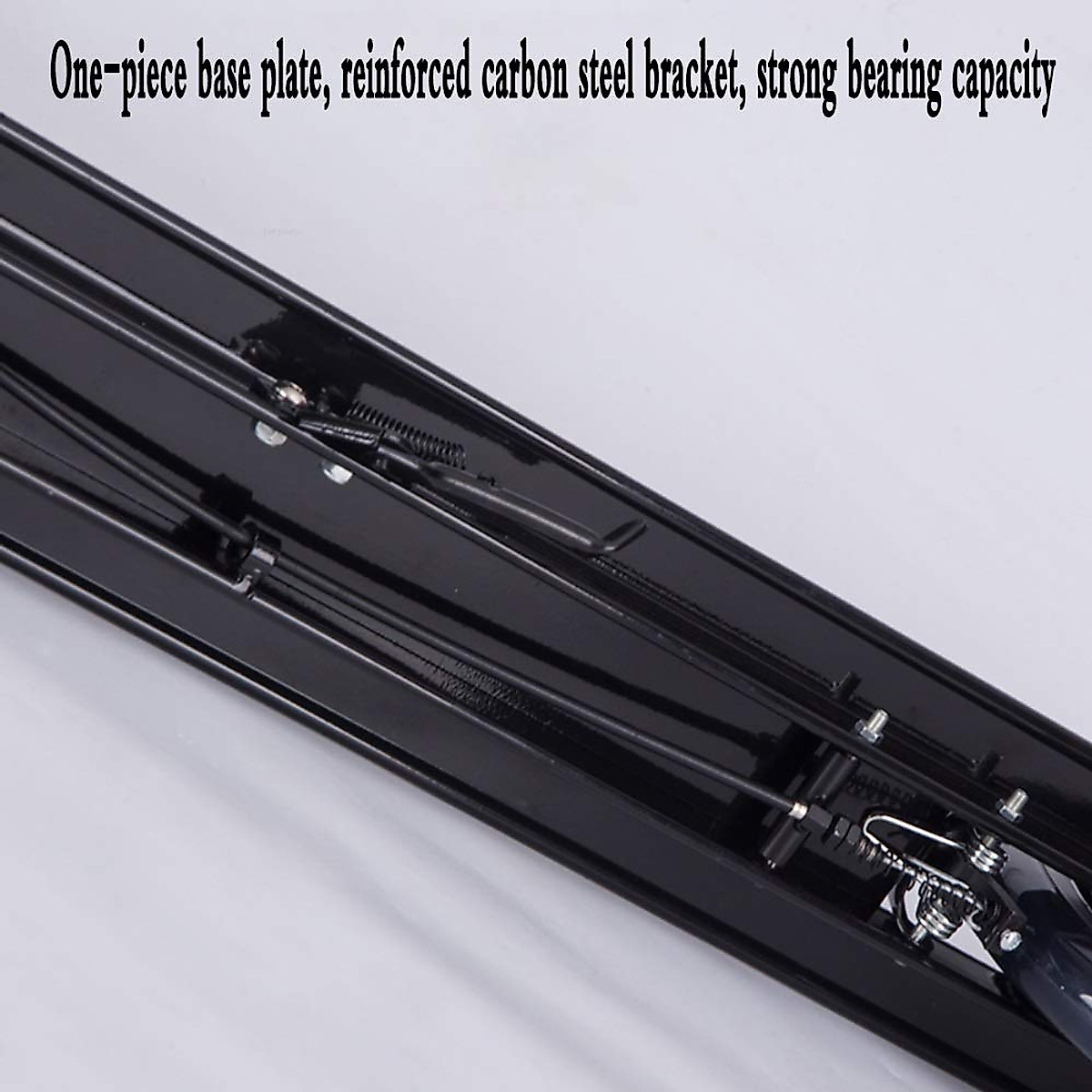 LJHBC Wheel Scooter Adult City Push Scooter Large 210mm Wheel Front and Rear Brake Easy to fold Easy to Carry Bearing 100kg (Color : Black)