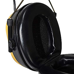 DEWALT Safety Earmuffs, Yellow, One Size