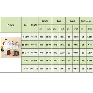 Toddler Baby Girls Boys Summer Clothes Outfit Sun Printed Set Short Sleeve Crewneck T-shirt Patchwork Shorts Set (Green# Khaki, 9-12 Months)