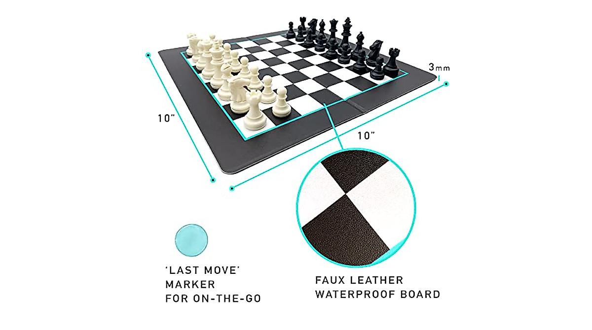 Madeful Travel Chess Set - Play Anywhere & Anytime