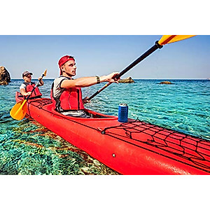 Sqoozie Non-Tipping Insulated Boat Can Holder (Island Blue, Standard)