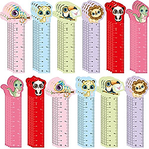 ceiba tree Valentine Bookmark Rulers Party Favor Pack with Valentine Themed Prints for Holiday Decorations Goodies Valentines Day Party Décor Classroom Rewards 48Pcs