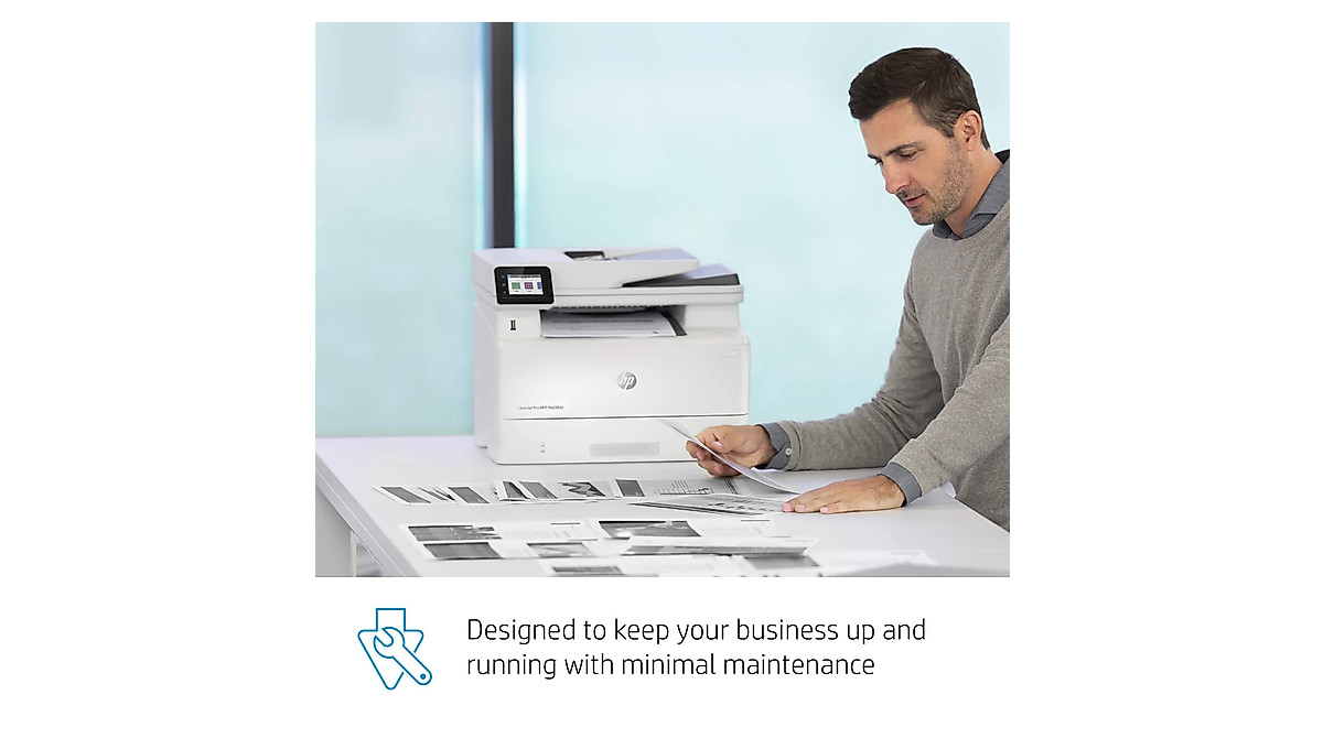HP LaserJet Pro MFP M428fdn Monochrome Laser Printer - Fast, Secure ...